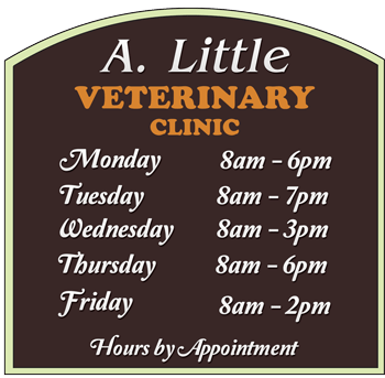 Our Policies | A. Little Veterinary Clinic